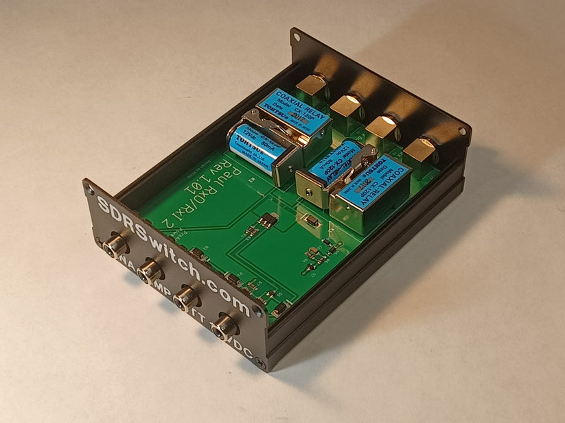 RXin RXout 0-450 MHz 100W – SDR Switch by N2EME