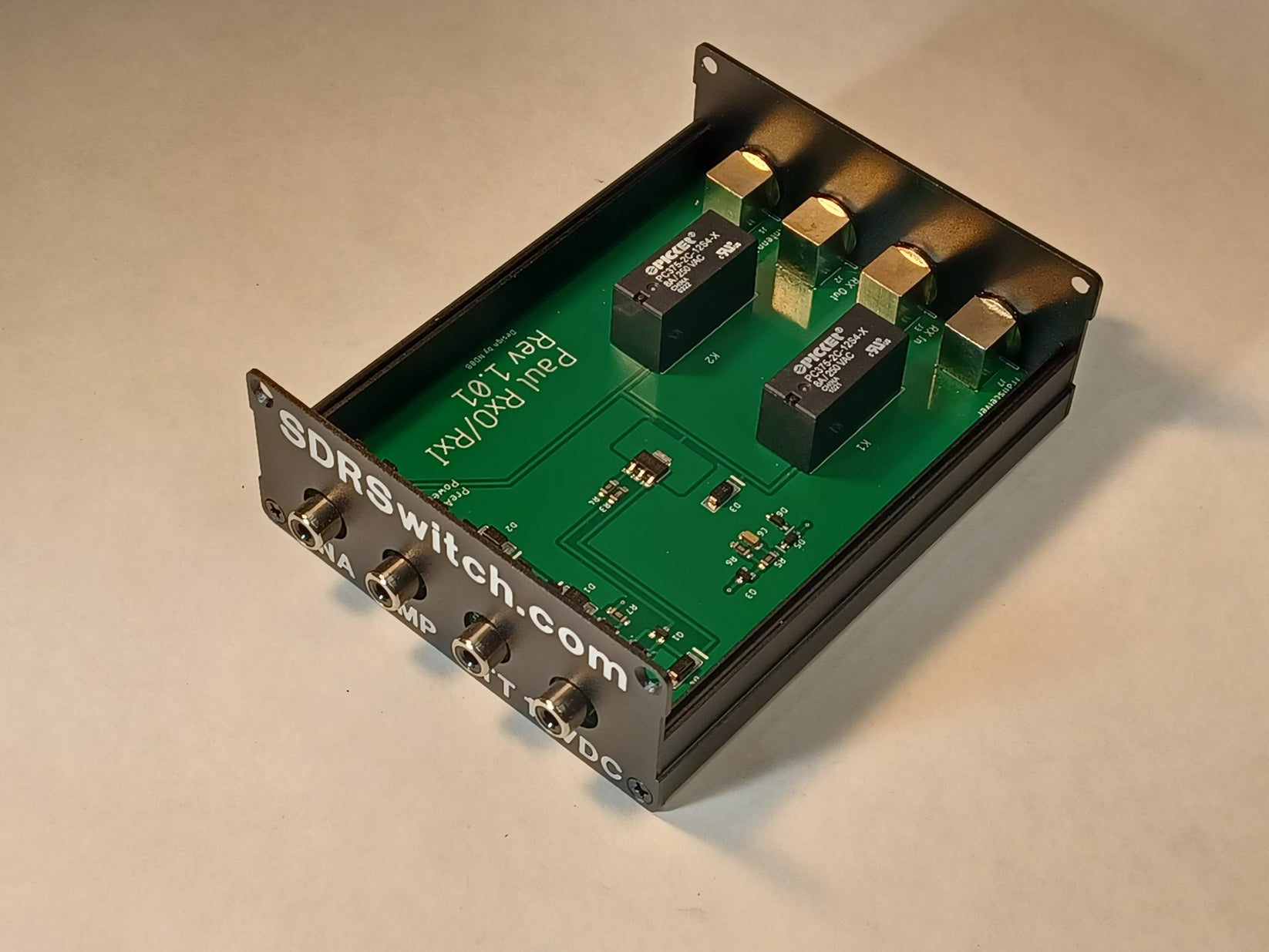 0-70MHz 100W RXin RXout SDR Switch. – SDR Switch by N2EME