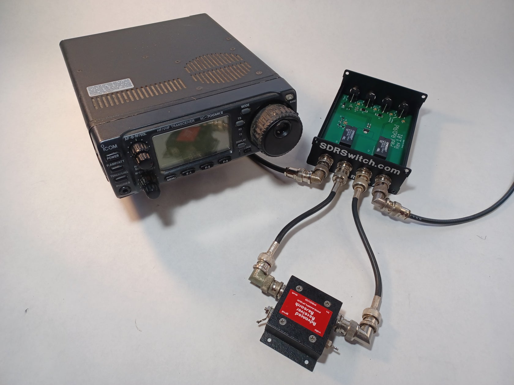 0-70MHz 100W RXin RXout SDR Switch. – SDR Switch by N2EME