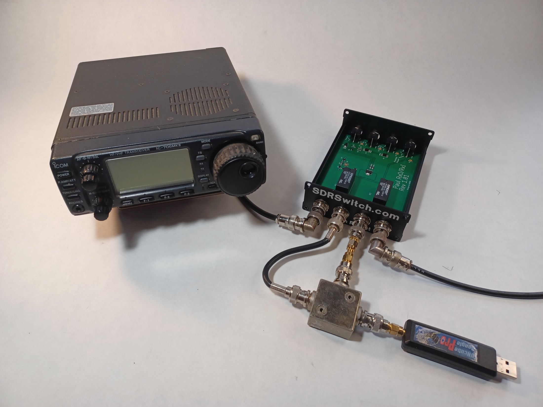 0-70MHz 100W RXin RXout SDR Switch. – SDR Switch by N2EME