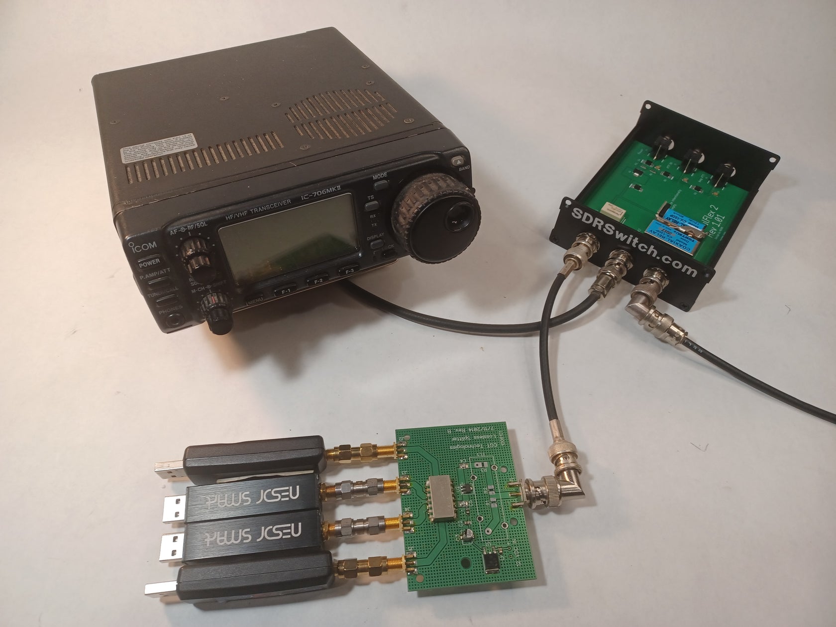 0-450MHz 100W SDR Switch. – SDR Switch by N2EME